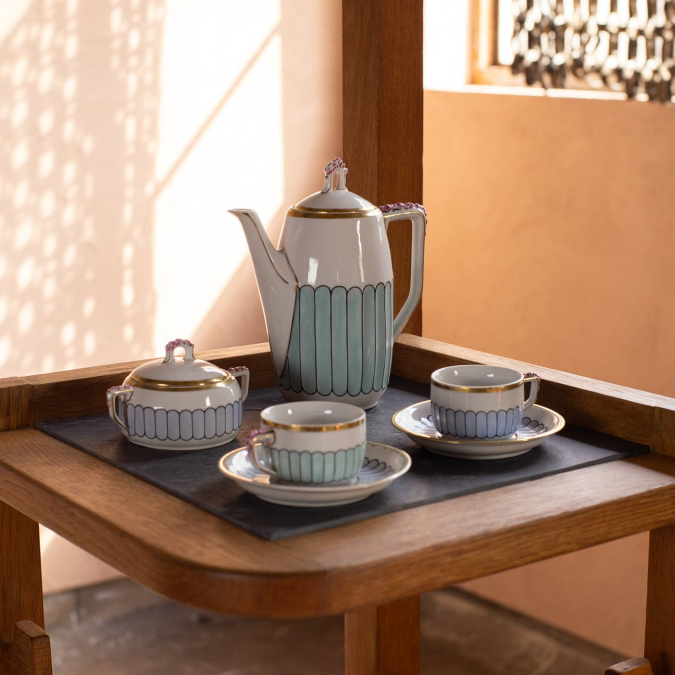 アンティーク・陶器 / Moka Service set インテリア・ディスプレイ